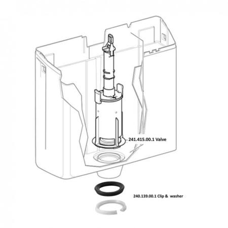 Geberit tilting seal for exposed cisterns| Plumb2u