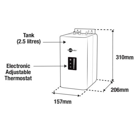 InSinkErator Neo Tank 45094 - Boiling Tank with Filter