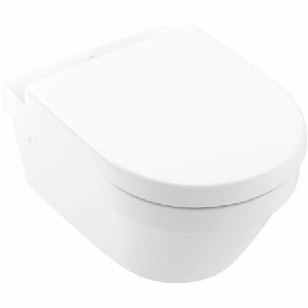 V&B Architectura Rimless Wall-mounted Washdown Toilet White