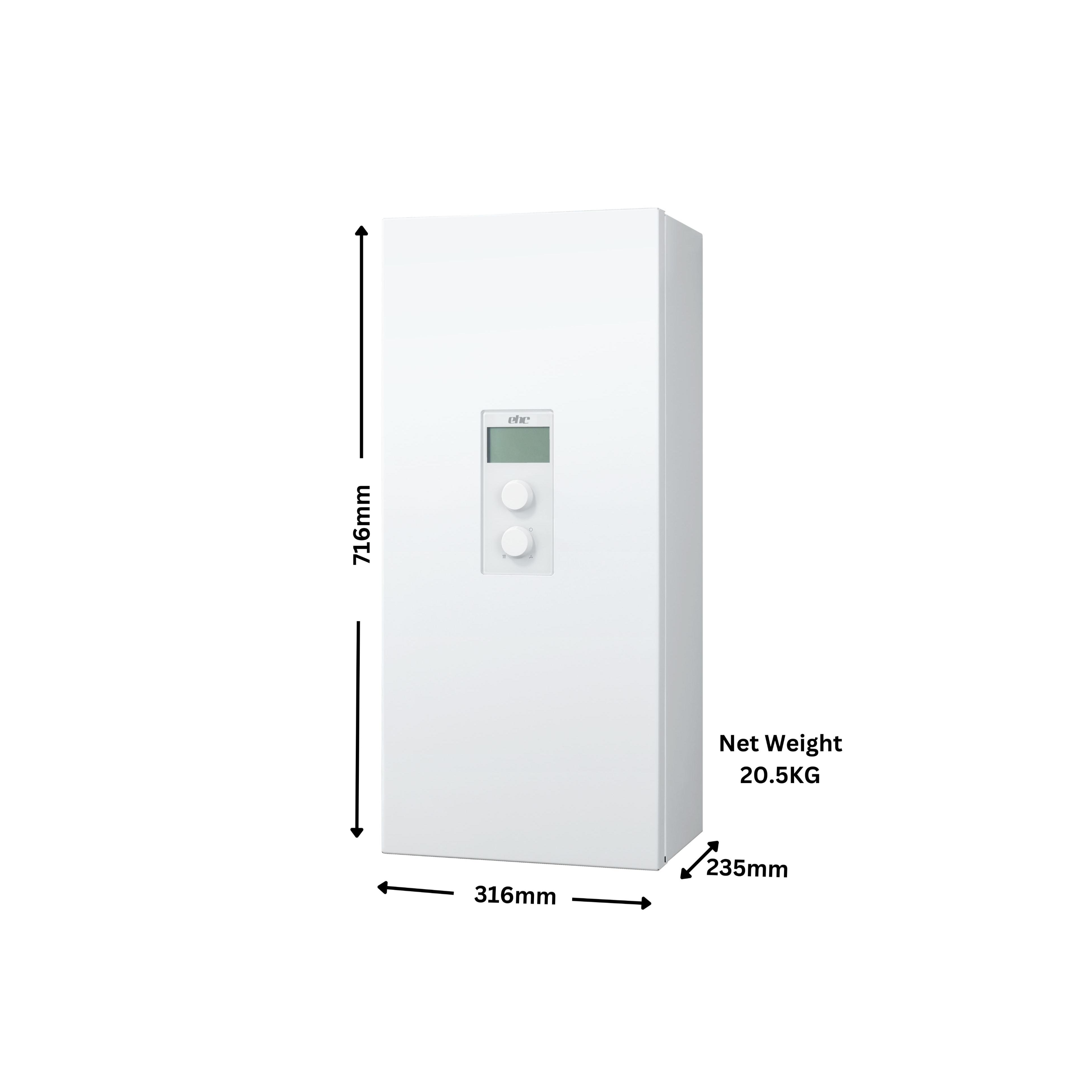 EHC Comet PV 7/9/12/14.4kW Smart Electric System Boiler