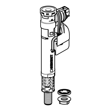 Geberit Type 360 bottom connection filling valve 1/2"