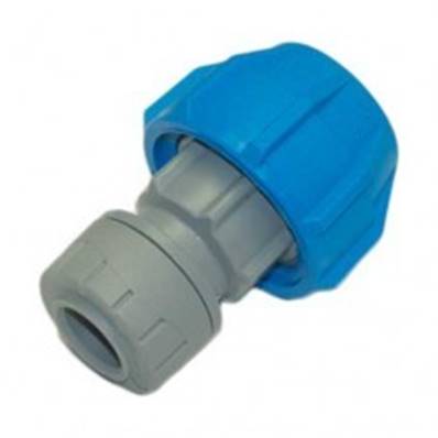 Polypipe Polyfast 25mm x 22mm Straight Coupler 47825