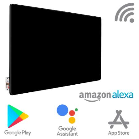 Trianco Aztec 500w Ceramic Infrared Panel Heater Black FG45500TCB