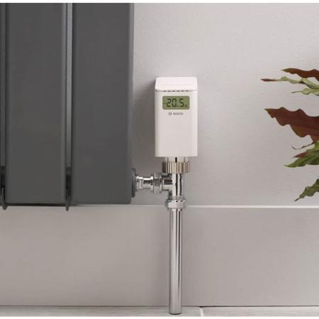 Worcester Bosch Easy Control Starter Kit Black CT200 & 3x Radiator Valves