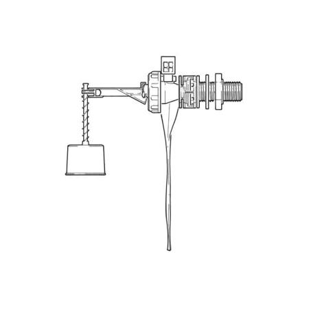 Torbeck Opella Brass Side Entry Filling Valve B610-1/2B