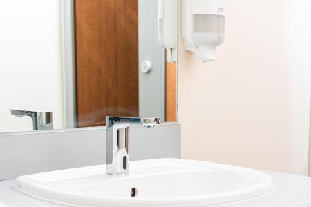 Cistermiser Vecta+ Sensor Basin Tap Chrome Deck mounted