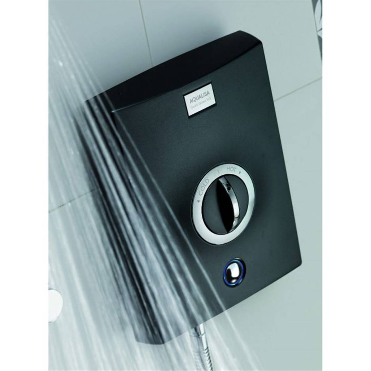 Aqualisa Electric Shower 8 5kw Quartz Graphite Chrome