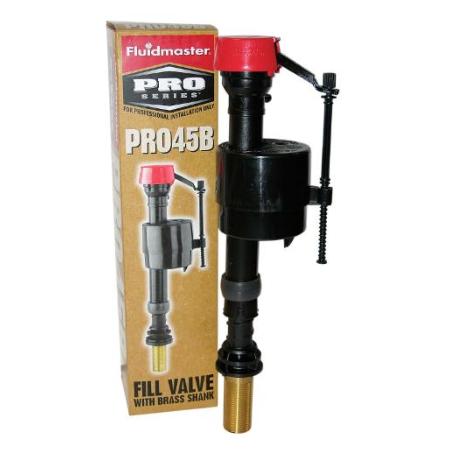 Fluidmaster PRO45B Fill Valve with Brass Shank