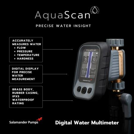 Salamander Pumps AquaScan 4-in-1 Digital Water Multimeter